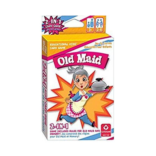 Cartamundi 2-In-1 Card Game - Old Maid and Memory – L&R eShop