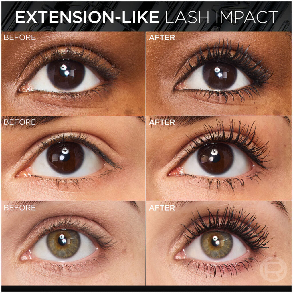 L'Oréal Paris False Lash Extensionist Waterproof Mascara - Black – L&R ...