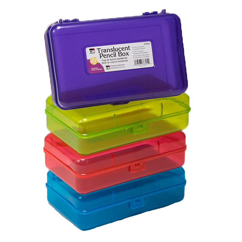 CLi Translucent Pencil Box - Assorted – L&R eShop