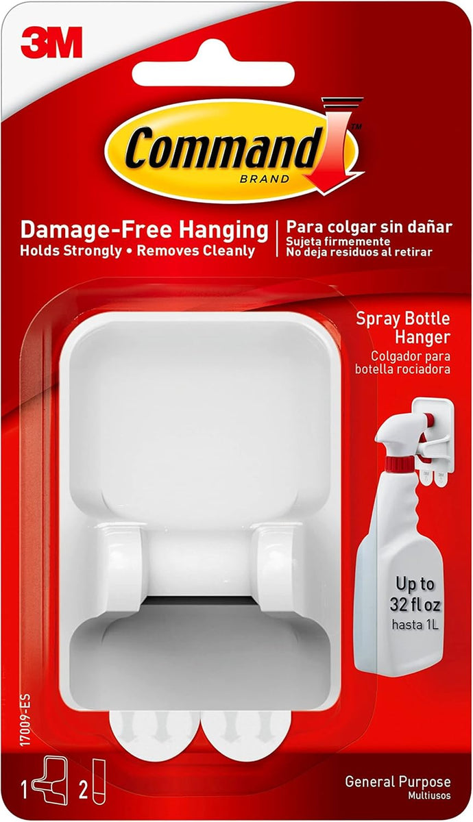Command Spray Bottle Hanger - White – L&R eShop