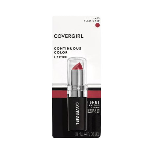COVERGIRL Continuous Color Lipstick Classic Red – L&R eShop
