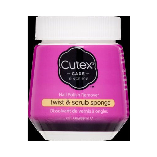 Cutex Care Nail Polish Remover Twist & Scrub Sponge – L&R eShop