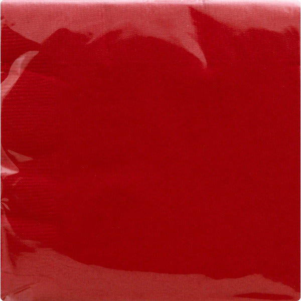 SENSATIONS Beverage Napkins - Classic Red, 40 count – L&R eShop